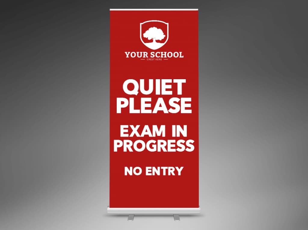Exam Banners | for Schools, Colleges and Universities.