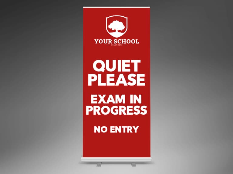 Exam Banners | for Schools, Colleges and Universities.